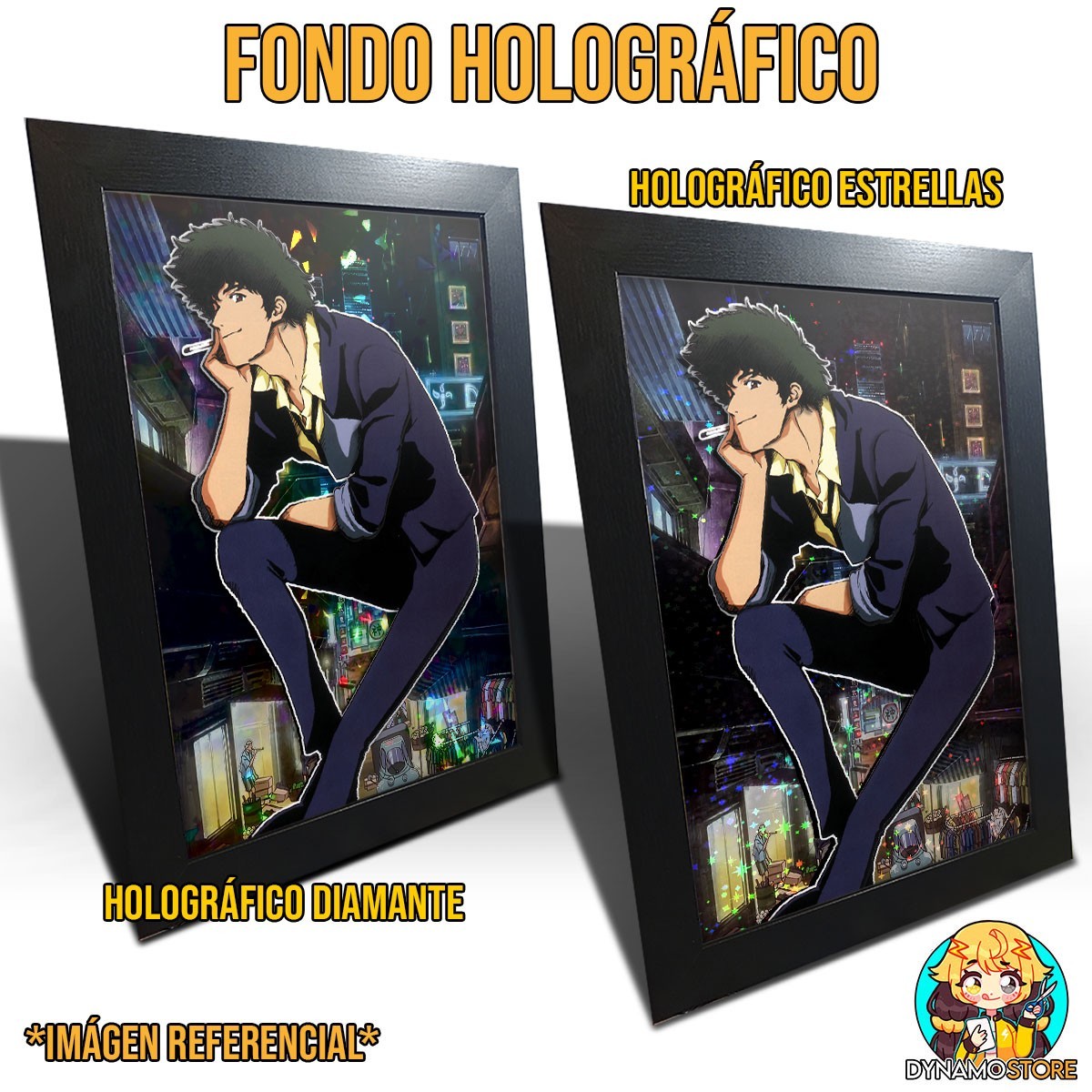 Cowboy Bebop Spiegel Siegel - Cuadro 3D