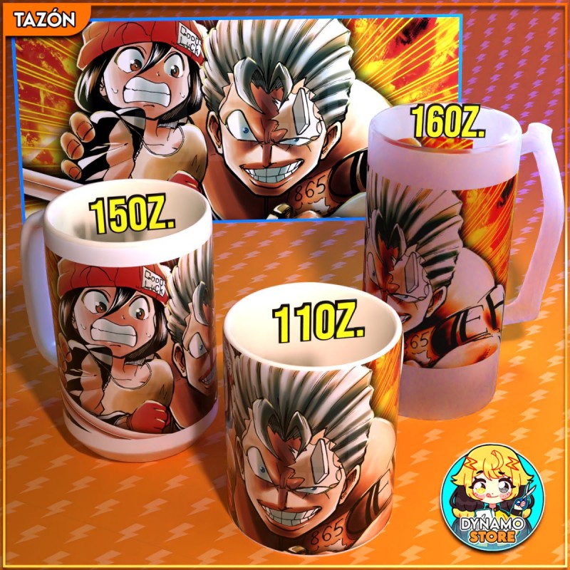 Fuuko Izumo y Andy - Undead Unluck - Tazón/Shopero