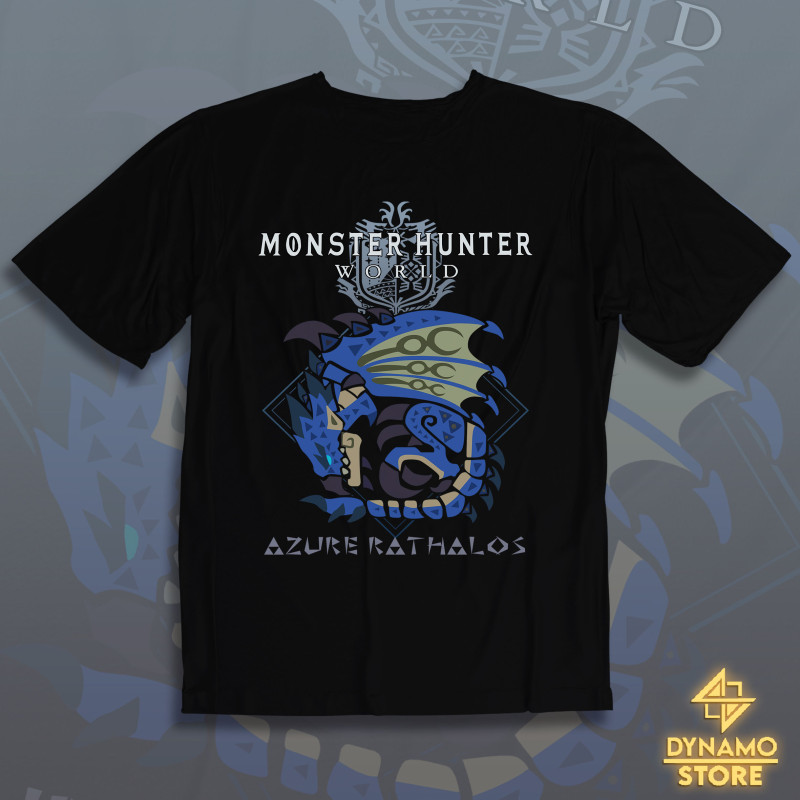 Azure Rathalos - Monster Hunter - Polera