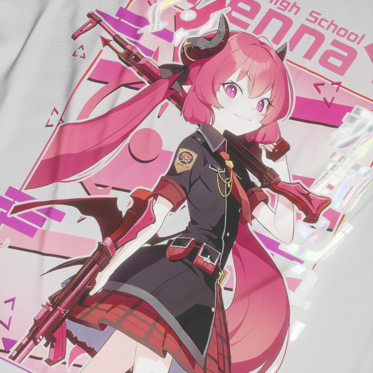 Akashi Junko - Blue Archive - Polera Holográfica