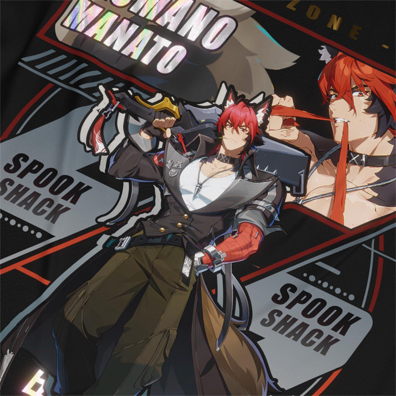 Komano Manato - Zenless Zone Zero - Polera Holográfica - MYTHRIL PRINT